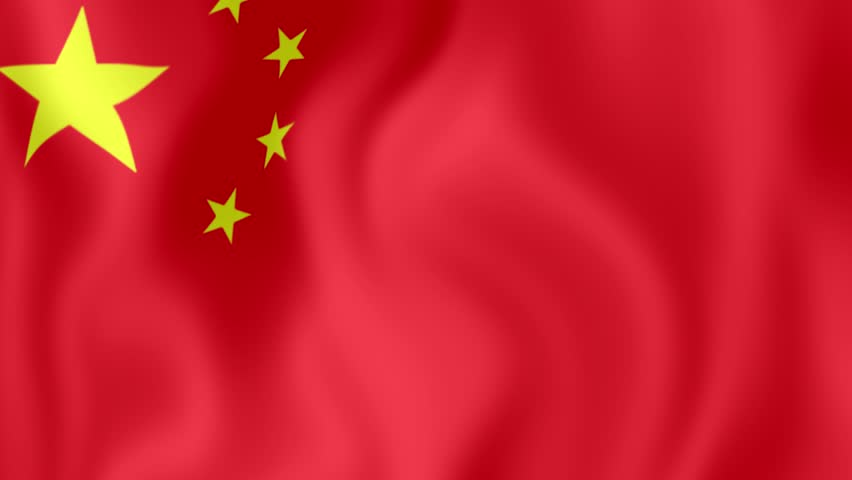 3d Floating Flag of China Stock Footage Video (100% Royalty-free ...