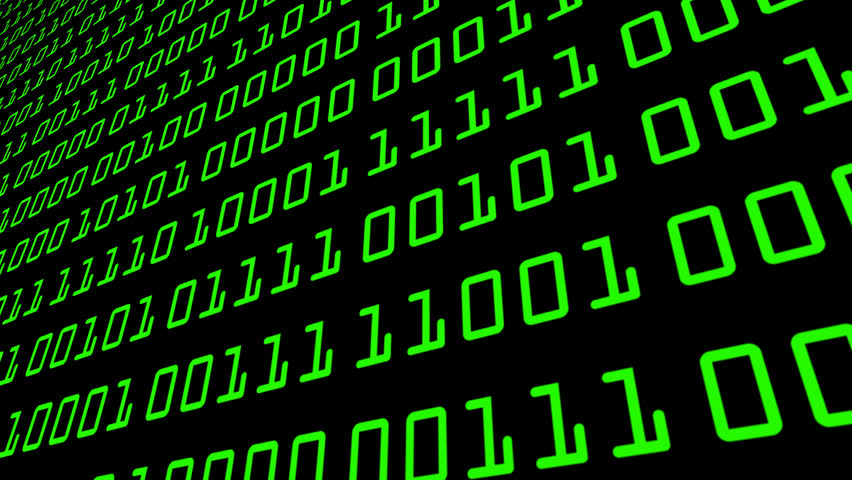 Binary Circuit Board Future Technology, Stock Footage Video (100% ...