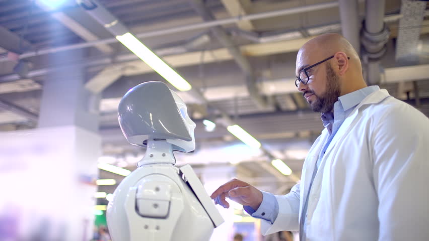 Electronics Engineer Working, Scientist Inventor Stock Footage Video ...