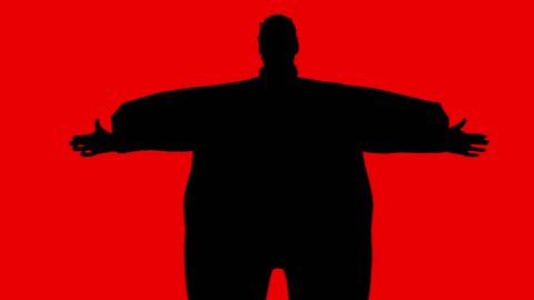 Fat Man Shadow Stock Video Footage - 4K and HD Video Clips | Shutterstock