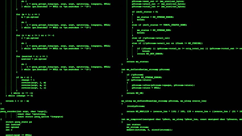 4K Computer System Hacked Terminal Concept Stock Footage Video 27163894 ...