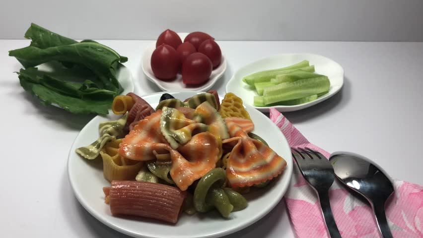 Colorful Noodles Salad image - Free stock photo - Public Domain photo ...