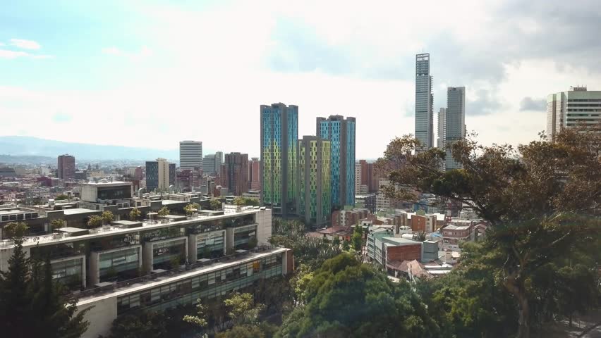 Buildings and skyscrapers in Bogota, Colombia image - Free stock photo ...