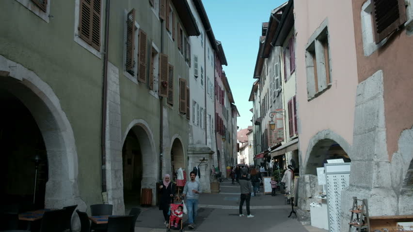 Annecy, France - April 13, Stock Footage Video (100% Royalty-free ...