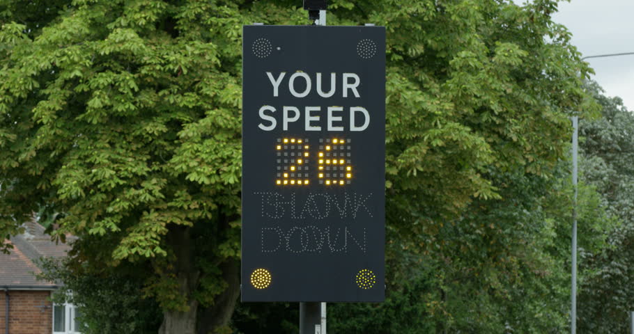 Speed Limit Sign Stock Video Footage - 4K and HD Video Clips | Shutterstock