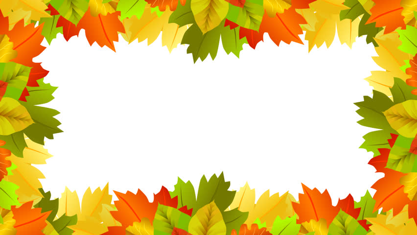 Animated Frame Made of Autumn Stock Footage Video (100% Royalty-free ...