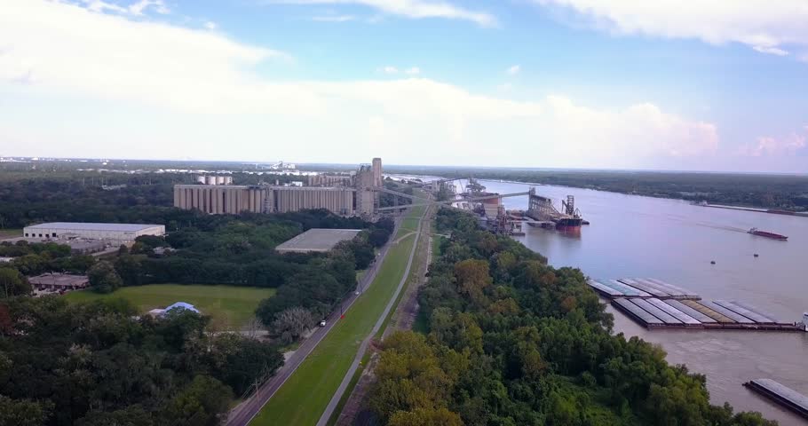 Factory On River Stock Footage Video (100% Royalty-free) 1016477938 ...