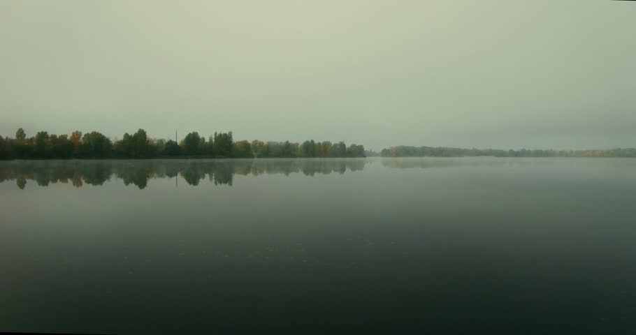 Fog over the lake in the morning image - Free stock photo - Public ...