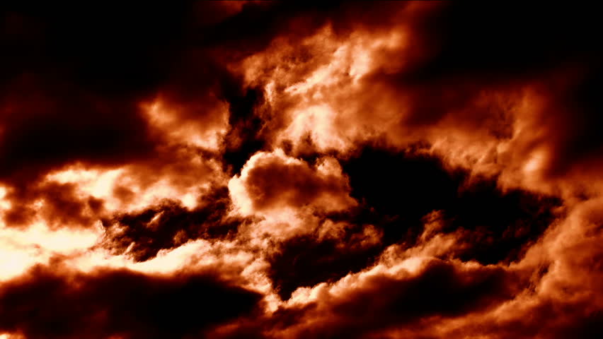 Fire Burning Like Hell Armageddon Stock Footage Video (100% Royalty ...