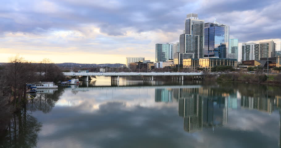 Bridge over the river in Austin, Texas image - Free stock photo ...