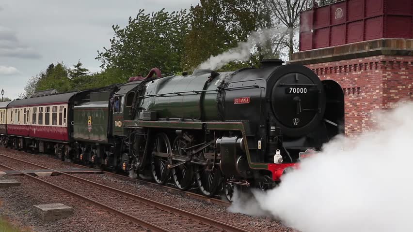 SCOTBY, ENGLAND - JULY 17: Preserved Steam Locomotive The Flying ...