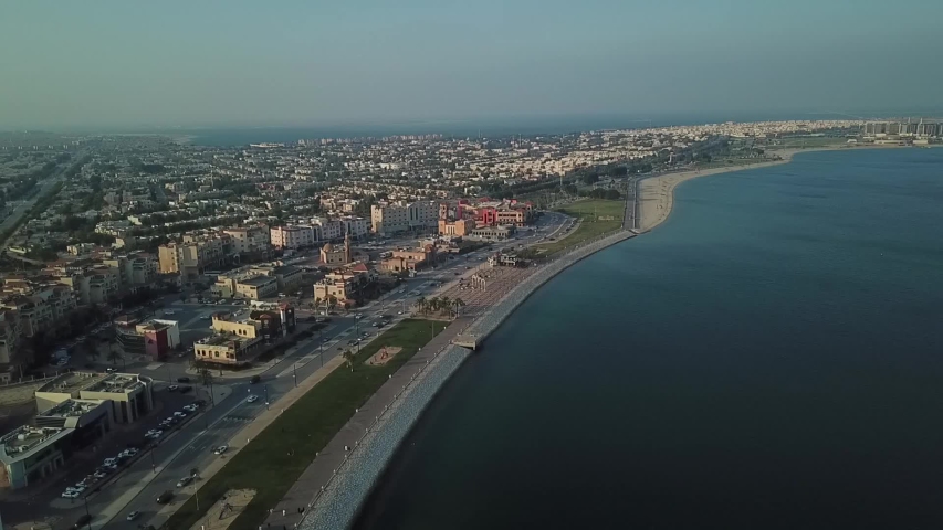 Sea View of Khobar or Stock Footage Video (100% Royalty-free ...