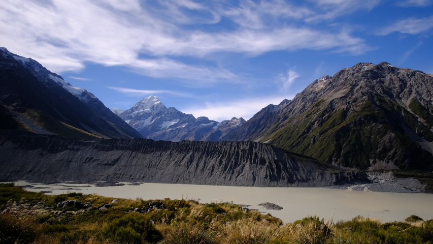 Southern Alps Range in New Zealand image - Free stock photo - Public ...