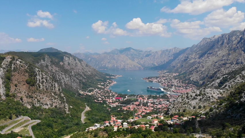 Podgorica panoramic landscape in Montenegro image - Free stock photo ...