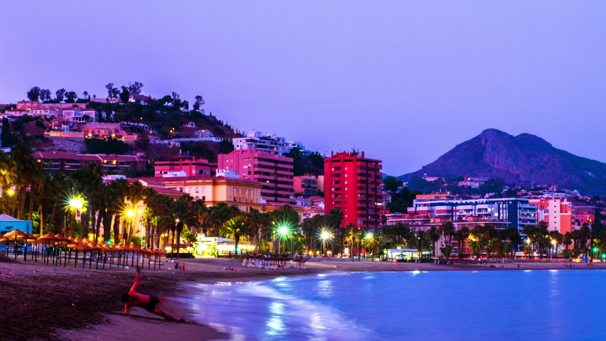 Cityscape and landscape in Malaga, Spain image - Free stock photo ...