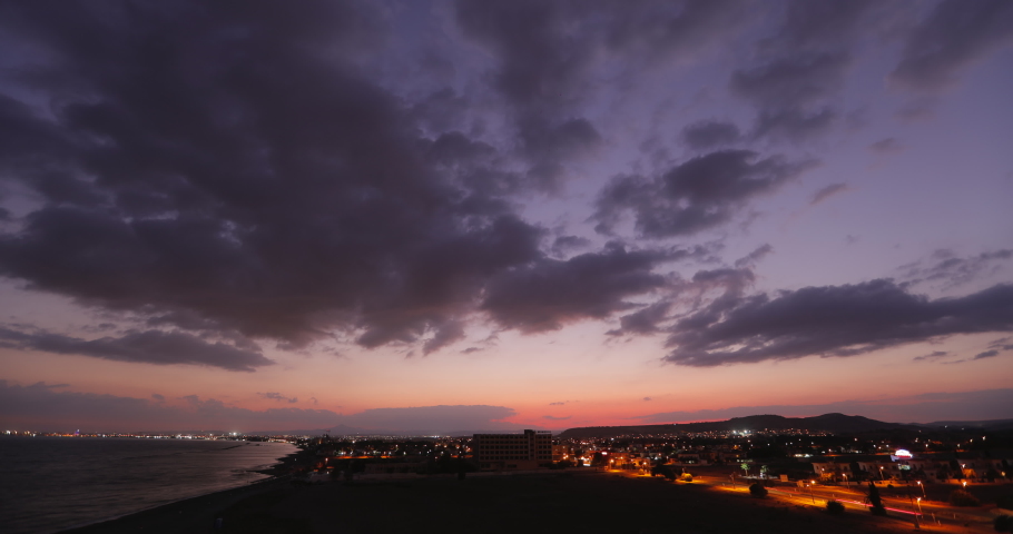 Sunset on the beach in Cyprus image - Free stock photo - Public Domain ...