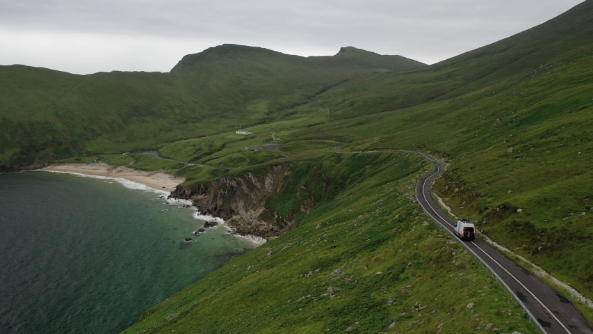Cliffside landscape on the coast of ireland image - Free stock photo ...