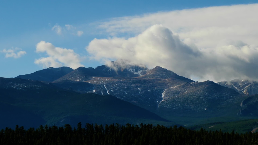 Beautiful Landscape of Rocky Mountains National Park, Colorado image ...