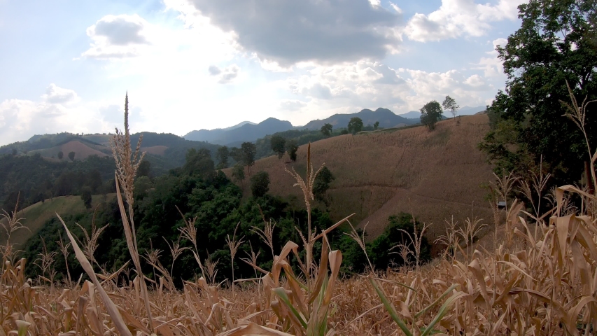 Hilly Landscape with skies and beautiful scenery image - Free stock ...