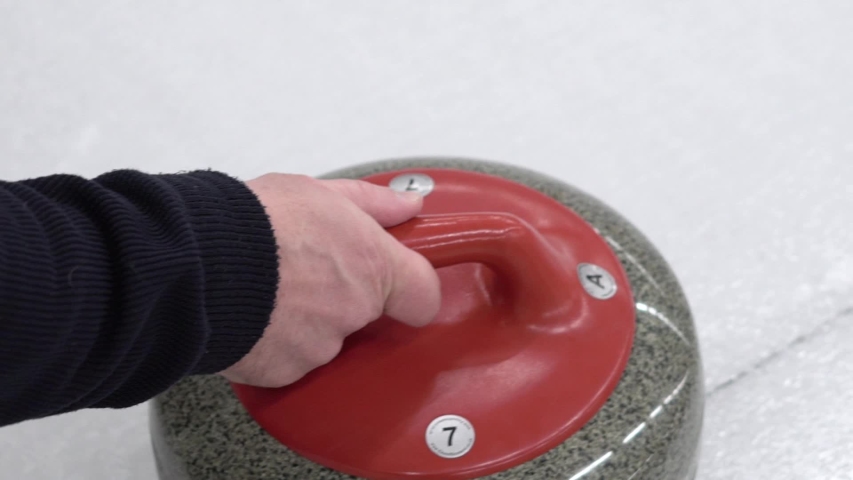 Curling Stones on ice image - Free stock photo - Public Domain photo ...