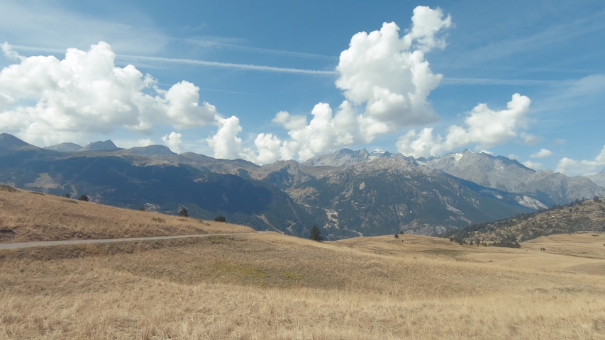 View of the French Alps Mountain Landscape image - Free stock photo ...