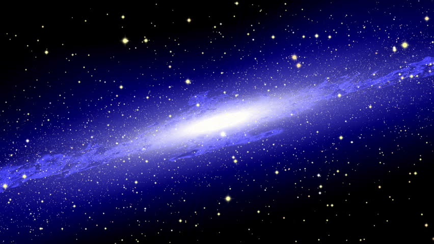 Beautiful Galaxy Effect In Space Background Stock Footage Video 6241226 ...