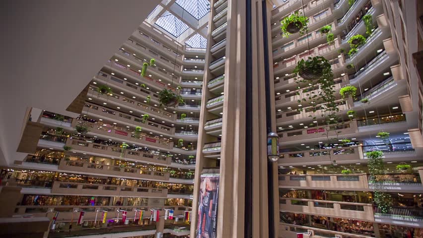 DALLAS, TEXAS - JUNE 26, 2015 : Inside The Dallas World Trade Center At ...