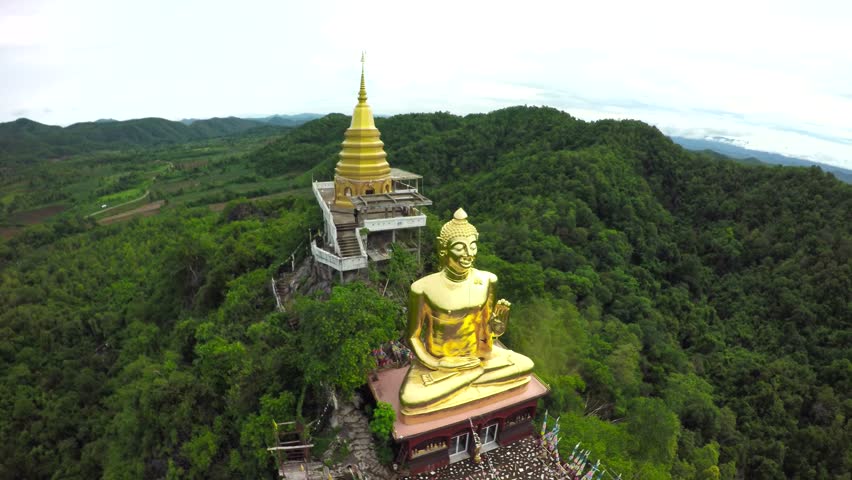 Aerial Che Di At Pak Chong Thailand. In Stock Footage Video 7178671 ...