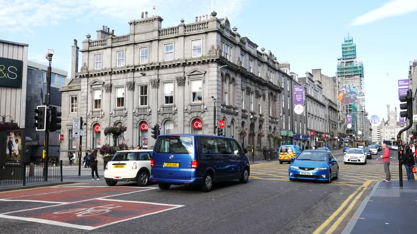 Stock video of aberdeen scotland - 13 september 2015 | 11685668 ...