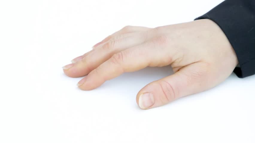 Nervous Finger Knocking On The Table Stock Footage Video 7050913 ...