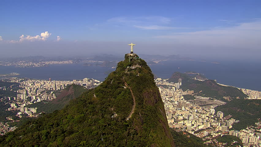 Cristo Redentor, Christ the Redeemer statue in Rio De Janeiro, Brazil ...
