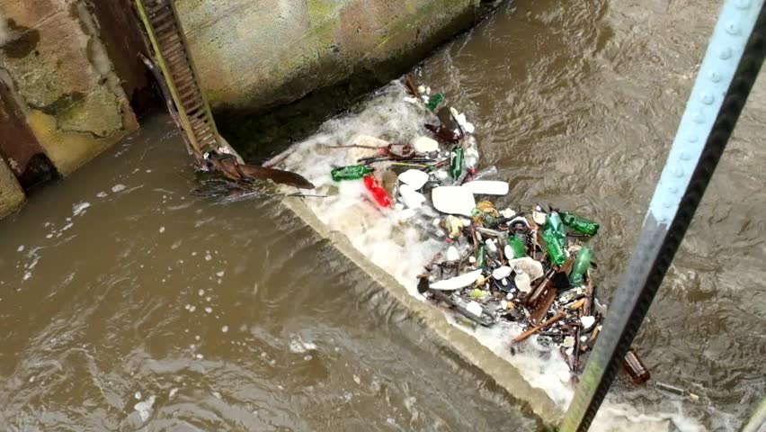 Plastic Bottles and Another Mess Stock Footage Video (100% Royalty-free ...