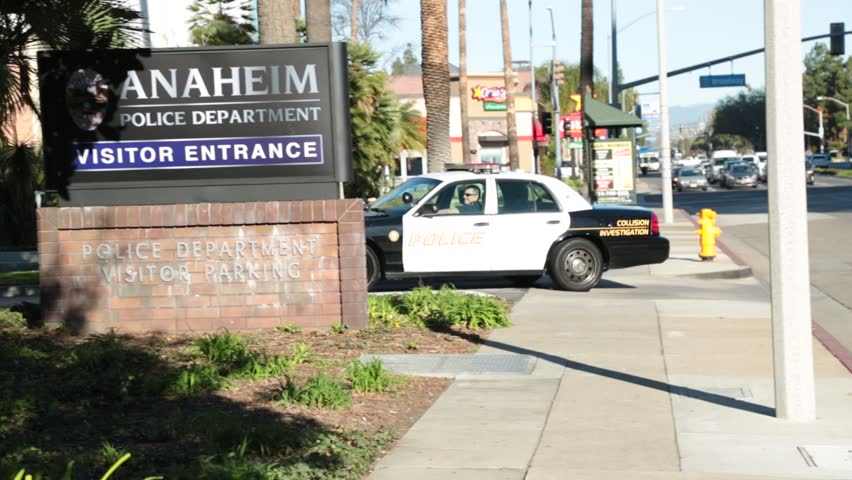 Anaheim, Ca., January 2016: Right Stock Footage Video (100% Royalty ...