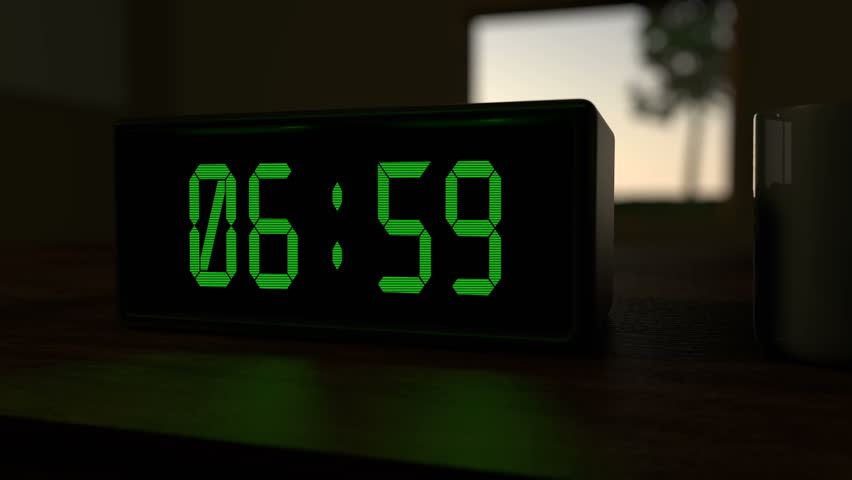 Alarm Clock At 6:00 A.m. 스톡 동영상 비디오 14183489 | Shutterstock