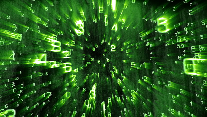 Stock video of 3d mathematics very spectacular colorful animation ...