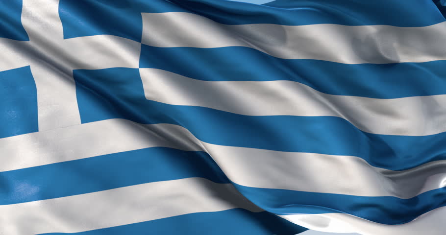 Greek Flag HD. Looped. Stock Footage Video 1821563 | Shutterstock