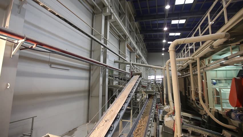 Stock Video Clip of Clay on conveyor, Transporting clay for the ...