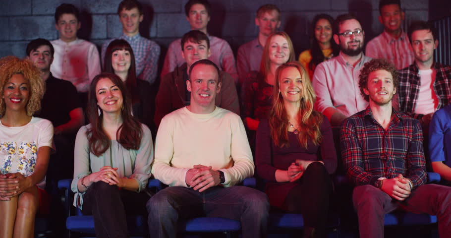 4K Young Theatre Audience Give A Standing Ovation To The Performers On ...
