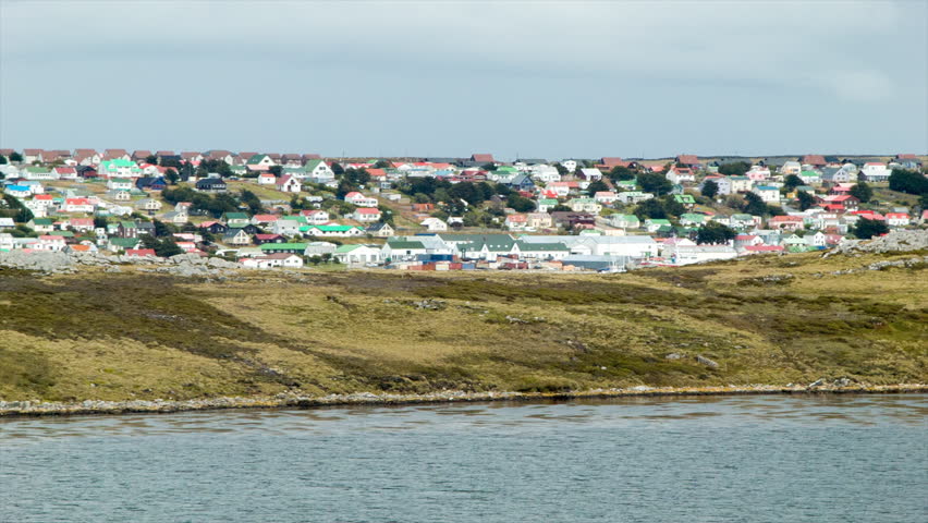 Falkland Islands Close-up Panning Over Stock Footage Video (100% ...