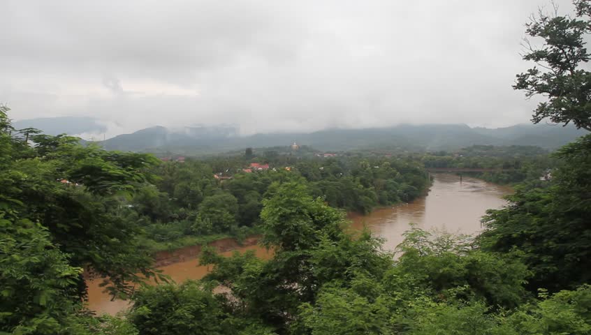 Jungle. River. Africa. The River In The Jungle. Equatorial Guinea ...