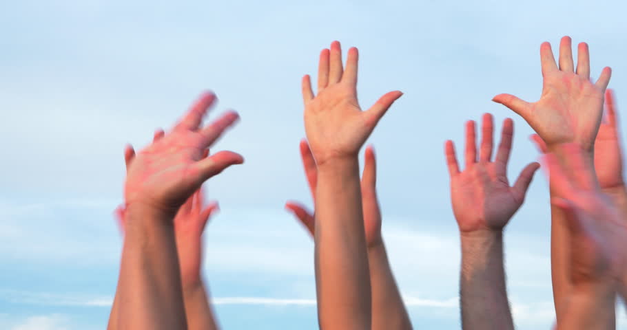 Three High Quality Videos Of Clapping Hands In Real 1080p Slow Motion ...