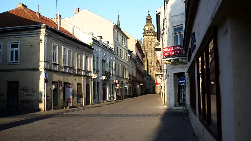 Kosice ( Kaschau, Kassa, Kashau) Stock Footage Video (100% Royalty-free ...