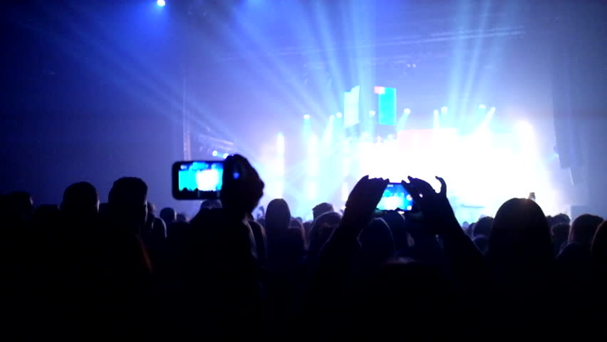 Lot Of People Clapping At Rave Party. Here Is Footage Of People Crowd ...