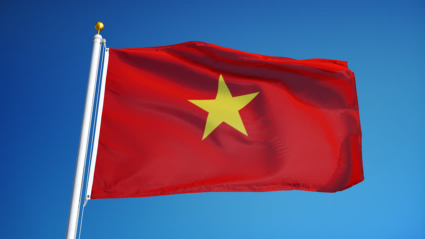 Flag Of Vietnam Stock Footage Video 2585597 | Shutterstock