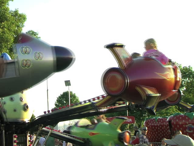 Stock video of rocket ship ride | 162028 | Shutterstock
