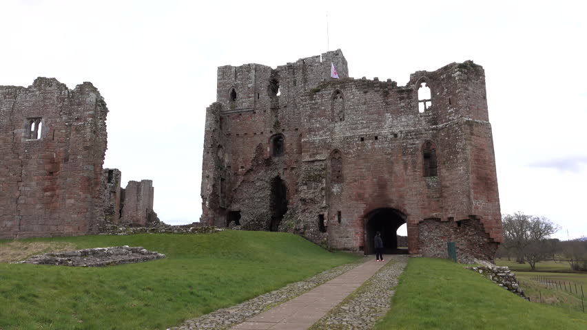 PENRITH, ENGLAND - MAR 2016: Brougham Castle Penrith England Ancient ...