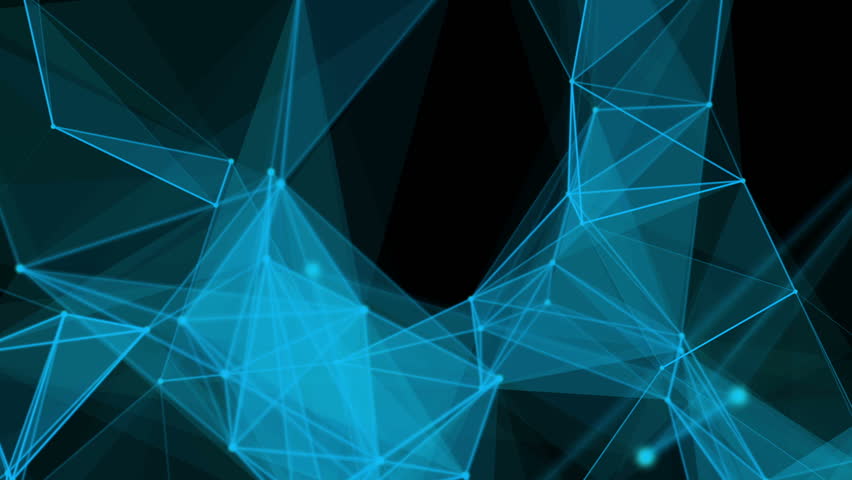 Abstract Technology And Engineering Background. Plexus Stylish Motion ...