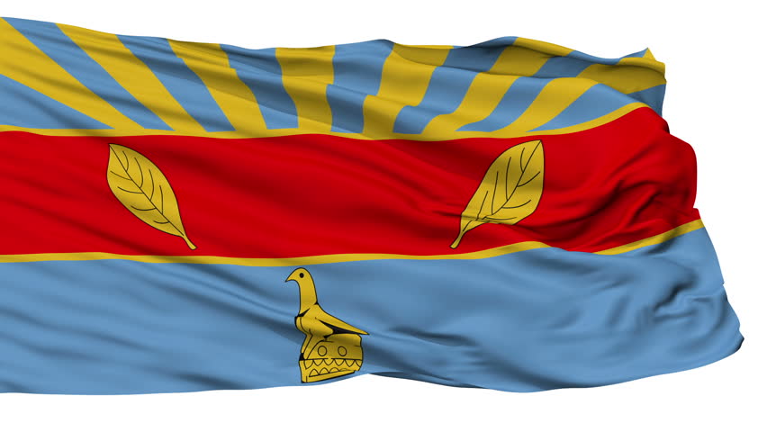 Bandar Seri Begawan Capital City Flag Of Brunei, Isolated Realistic 3D ...