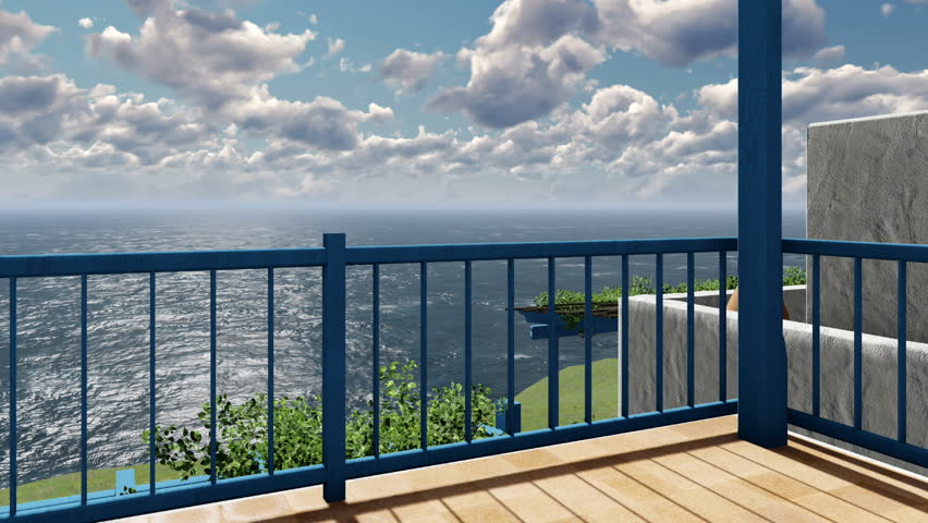 Sea View From Balcony Stock Footage Video 31551688 | Shutterstock