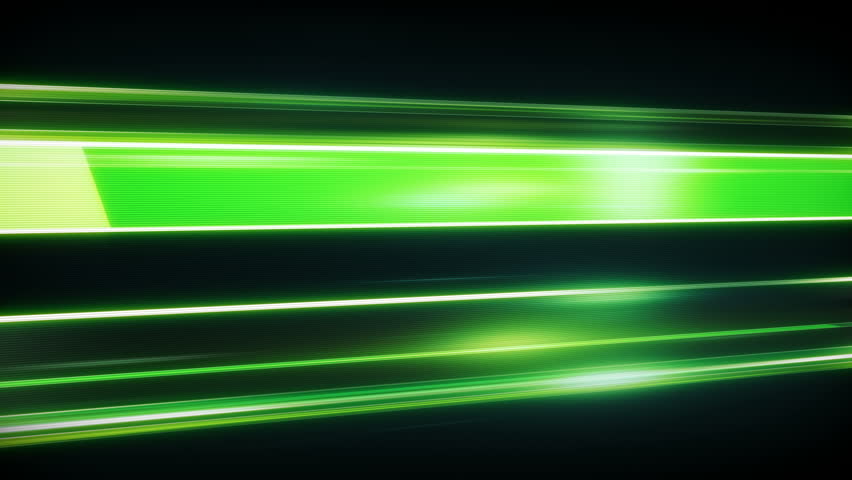 Green Light Streaks with Motion Video de stock (totalmente libre de ...